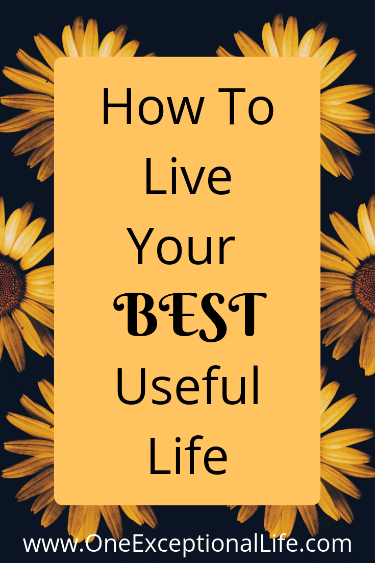 Tips And Ideas For How To Live Your Best Useful Life This Year.